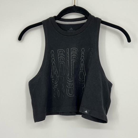 adidas | Tops | Adidas Cropped Muscle Tank Xs | Poshmark